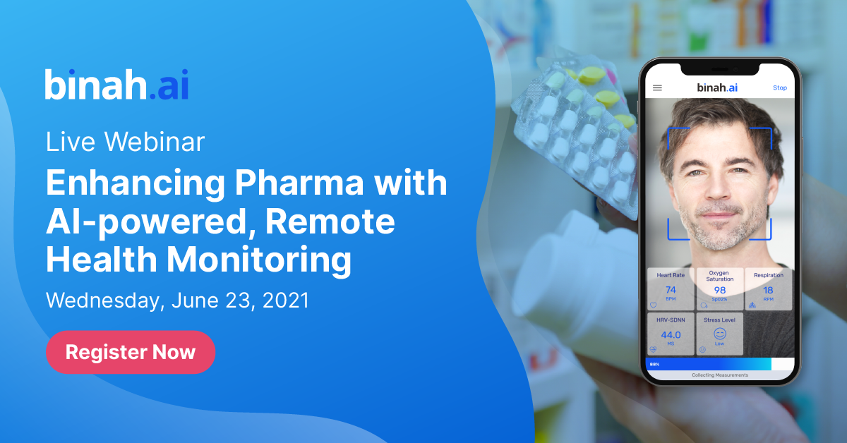 Enhancing Pharma with AI-powered, Remote Health Monitoring Enhancing Pharma with AI-powered, Remote Health Monitoring